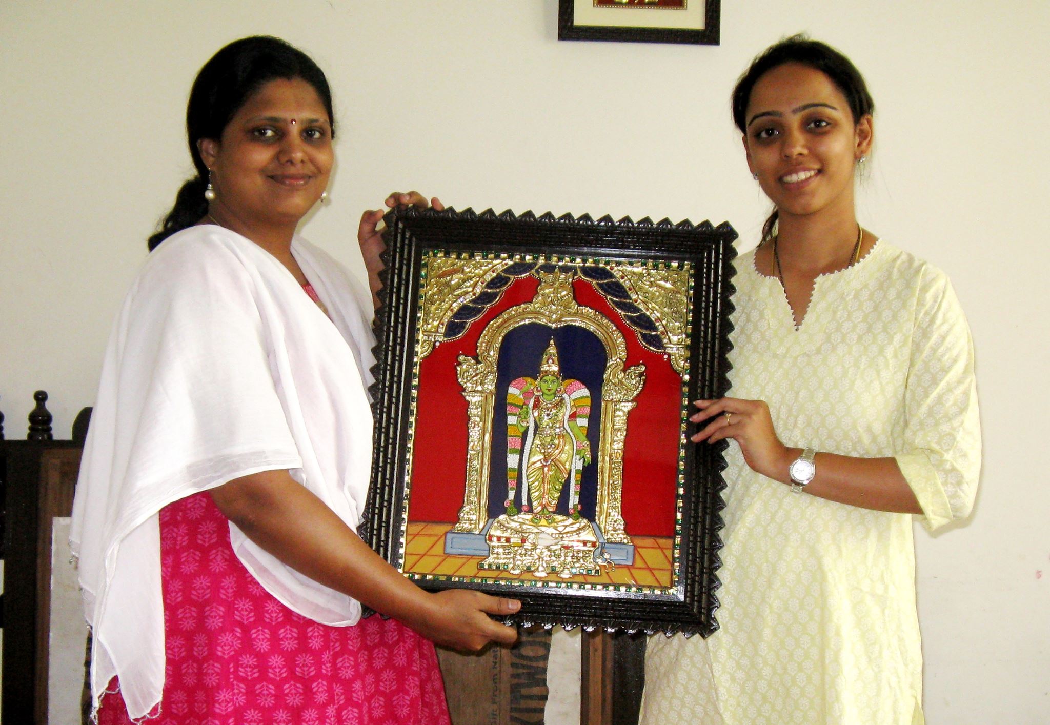Students Work @ Tanjore Art Studio